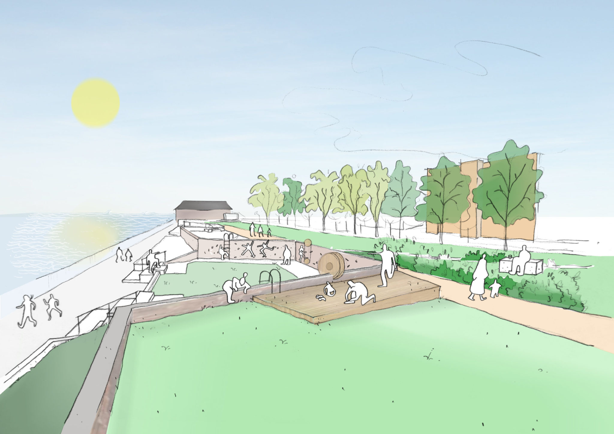 Riverside Gardens Initial Designs - Greater Erith