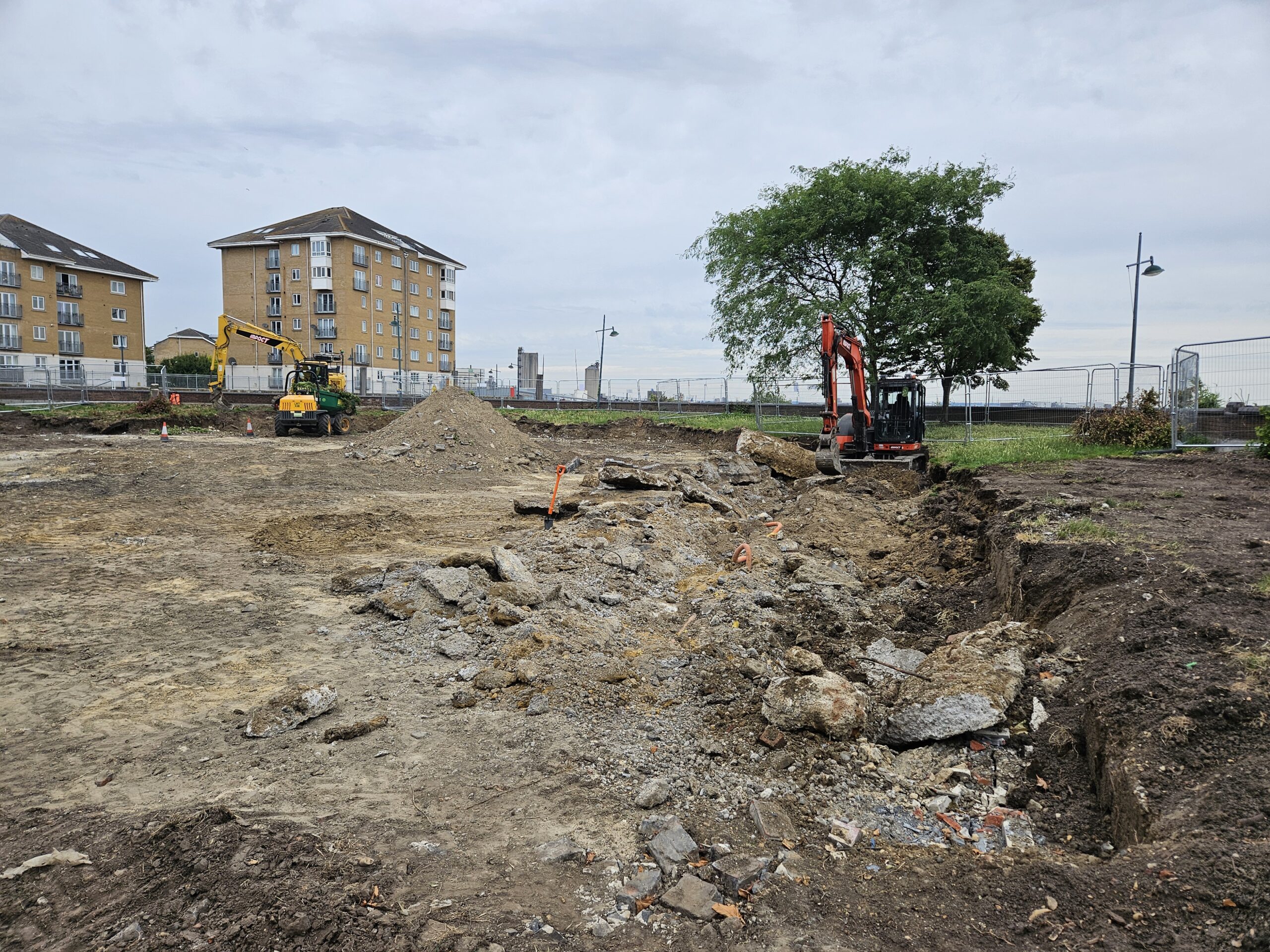 Works to Riverside Gardens progressing well - Greater Erith
