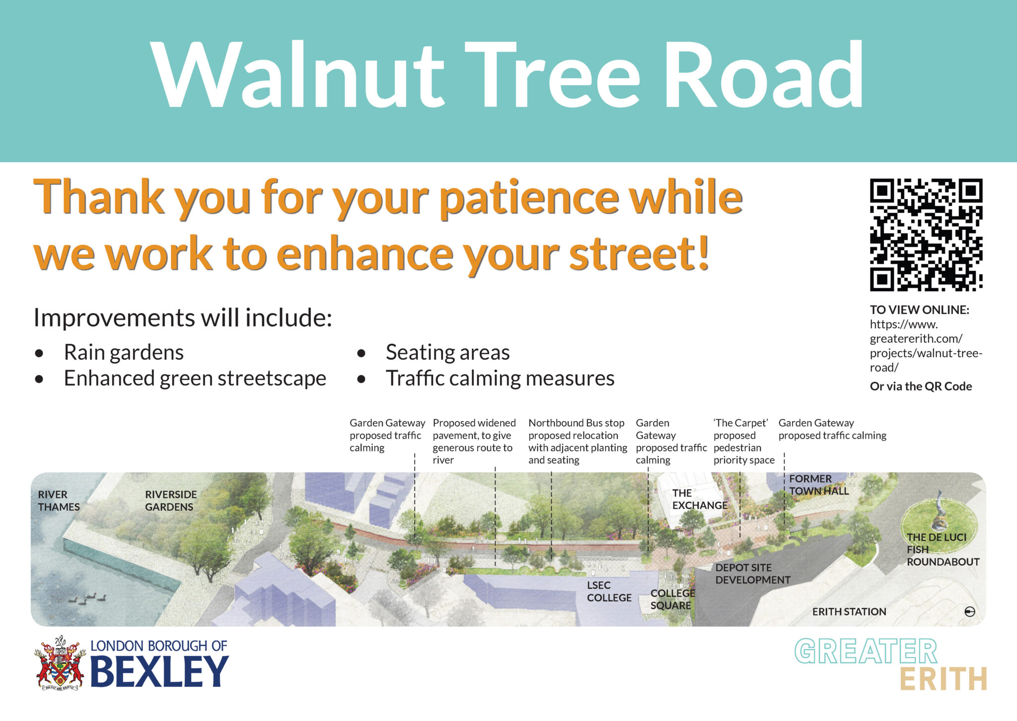 Walnut Tree Road construction to commence! - Greater Erith
